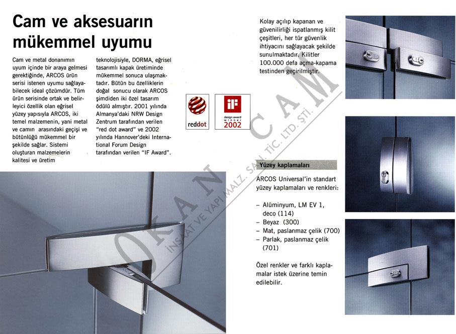 OKAN CAM - Cam aksesuarları, Sürme Kapılar, Kayar ve Katlanır Camlı ...