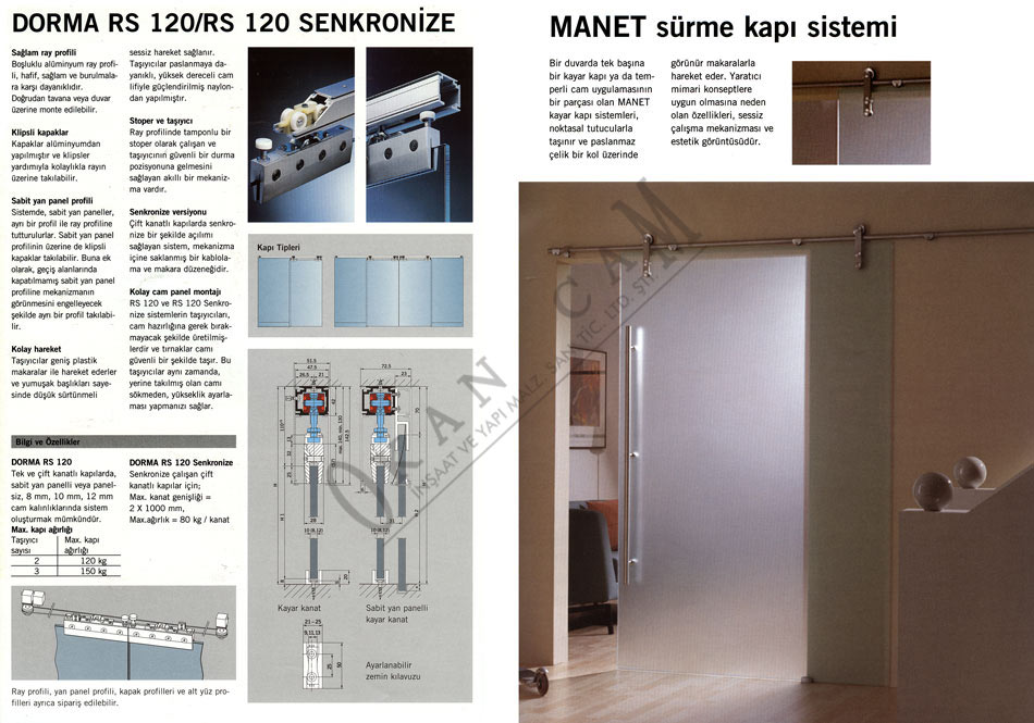 OKAN CAM - Cam aksesuarları, Sürme Kapılar, Kayar ve Katlanır Camlı ...